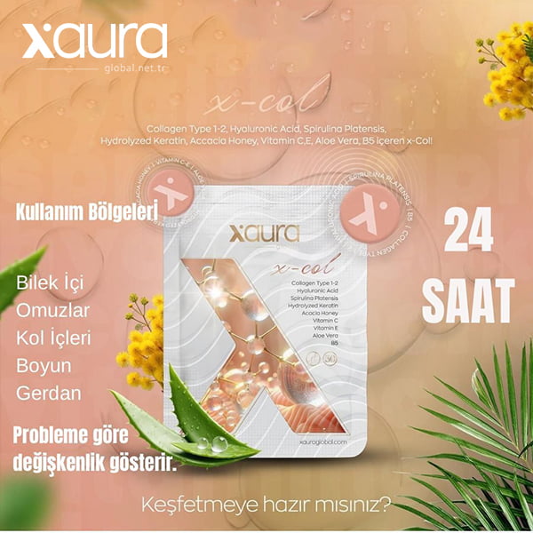 Xaura Global X Col Cildinizi Yenileyen ve Güzelleştiren Transdermal ...