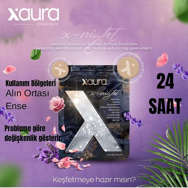 Xaura Global X Night Transdermal Bant Uyku Bandı | Xaura Global