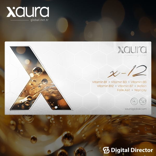 Xaura Global X 12 Transdermal Bant Gün Boyu Enerji Bandı | Xaura Global